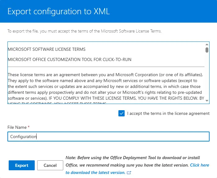 Office 2024 – installation via Office Deployment Tool – Forscope Academy